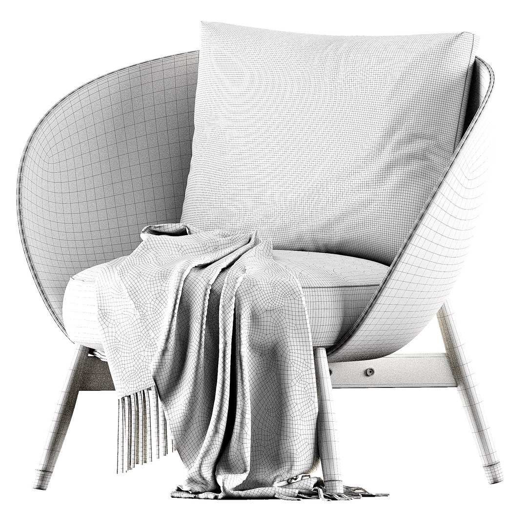 Flexform Eri 3D Model - TurboSquid 2273198