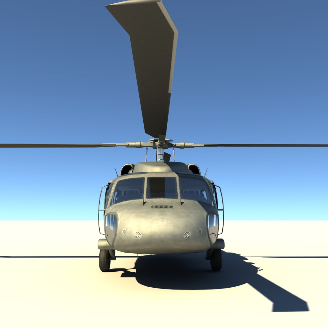 3dsmax uh-60 blackhawk uh 60