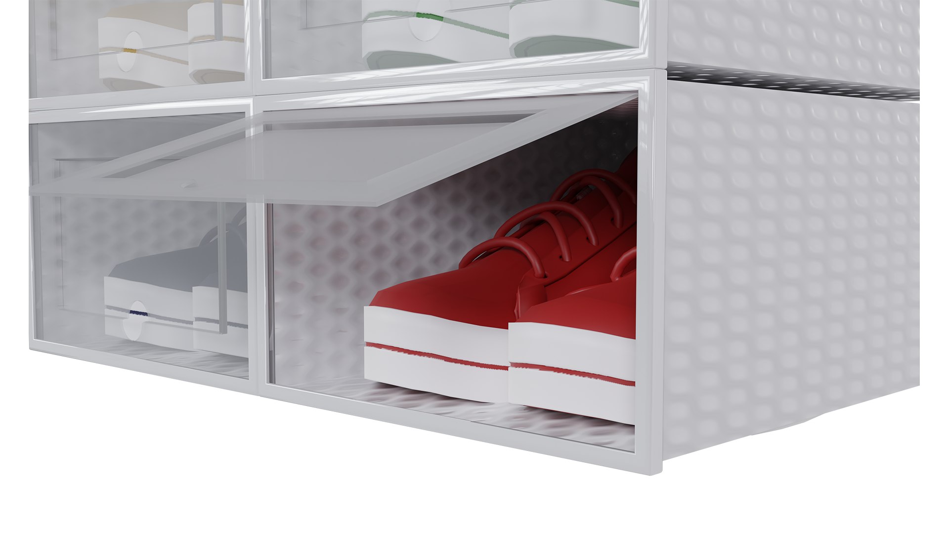 Shoe Box Shelf 3D - TurboSquid 2020359