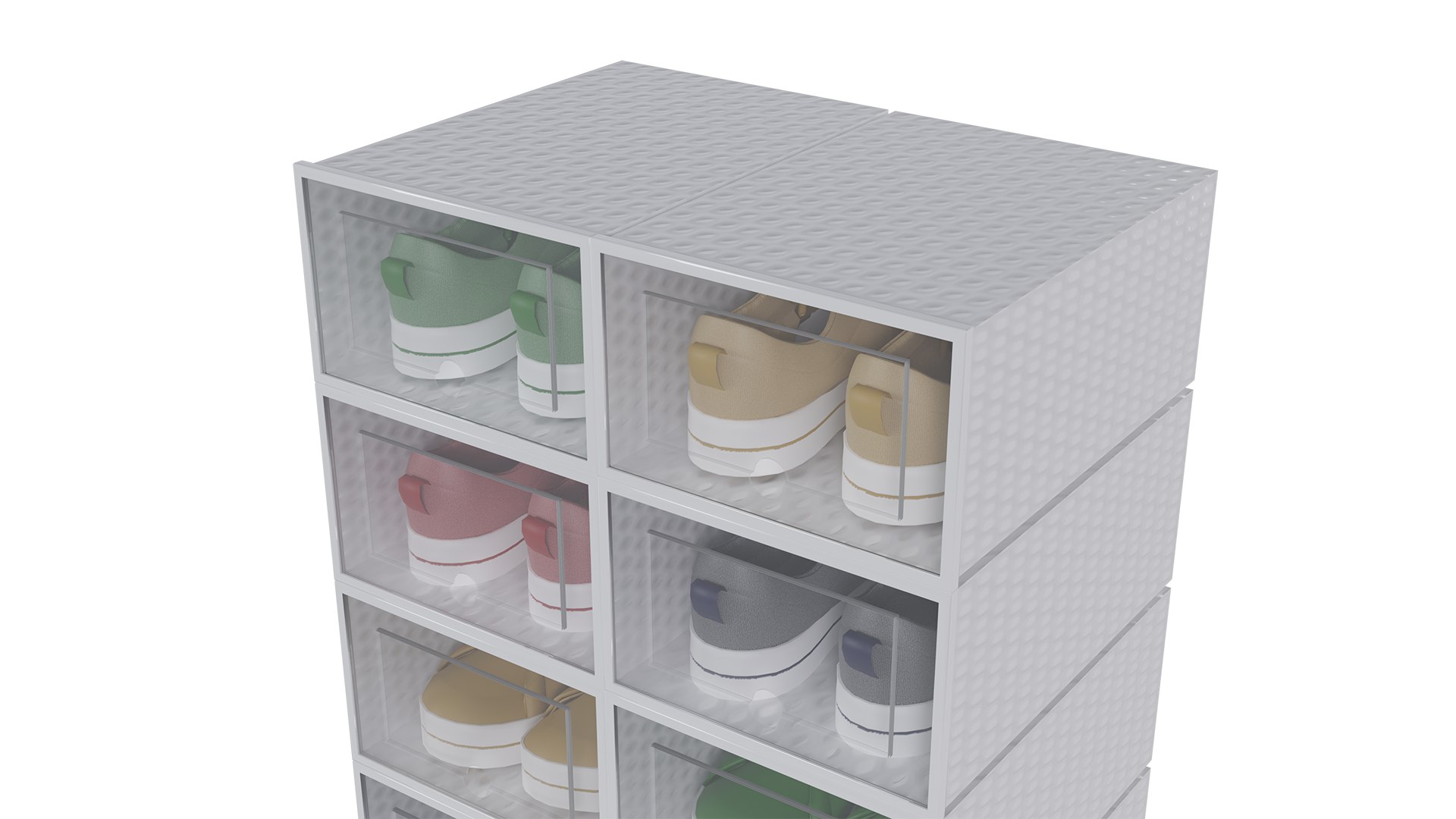 Shoe Box Shelf 3D - TurboSquid 2020359