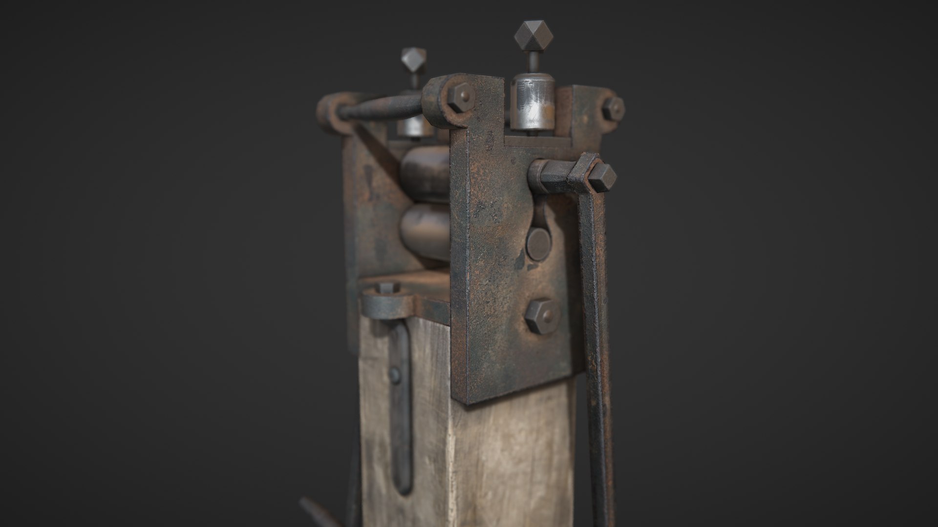 Hand-operated-metal-rolling 3D Model - TurboSquid 1545994