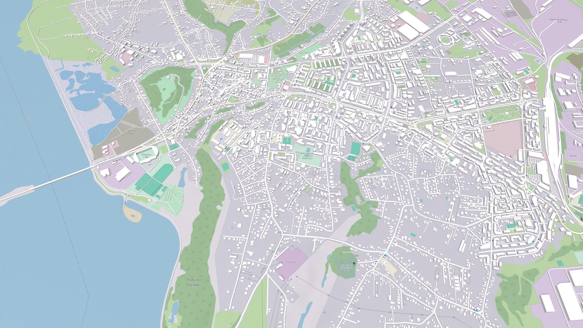 3D Cityscape Slatina Romania - TurboSquid 2281647