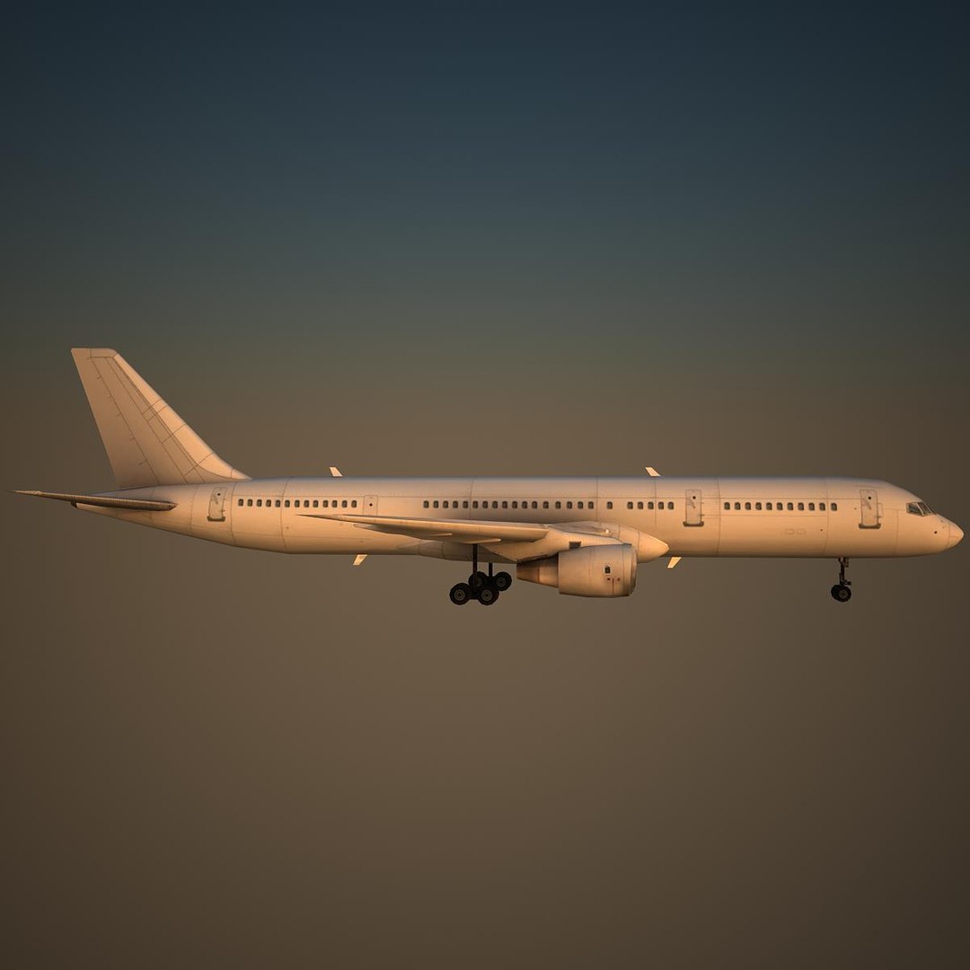 3d Boeing 757-200 Basic