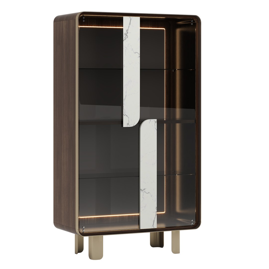 Turri SOUL Vitrine 3D Model - TurboSquid 2105227