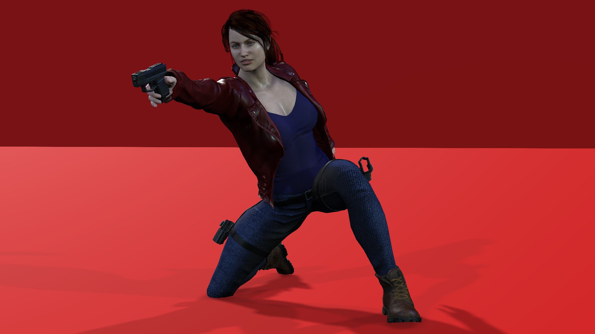 3D Claire Redfield Model - TurboSquid 2340054