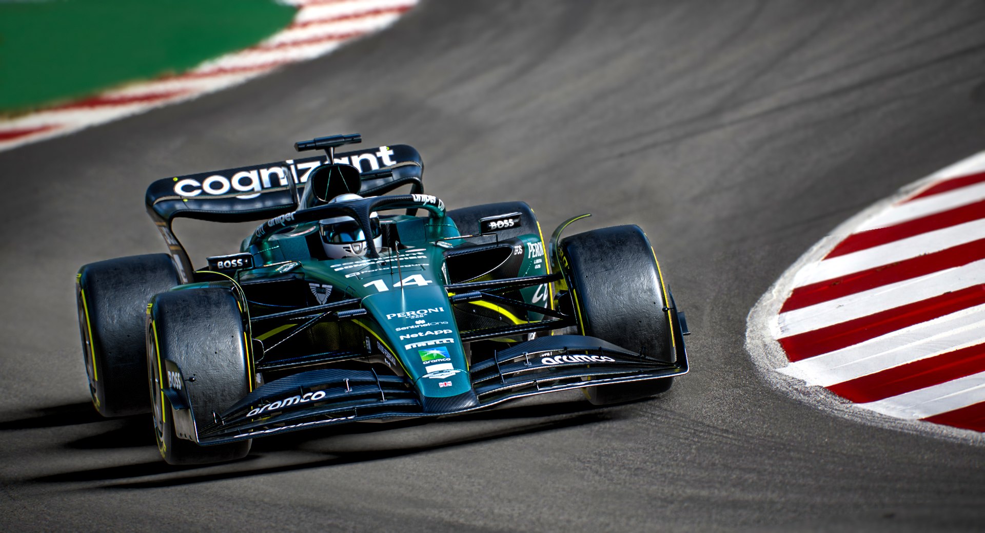 Aston Martin AMR23 F1 Team Season 2023 3D model - TurboSquid 2041589