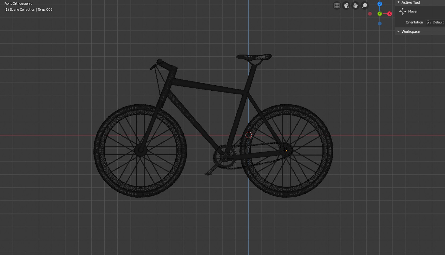 Simple Bike Model - TurboSquid 1436386