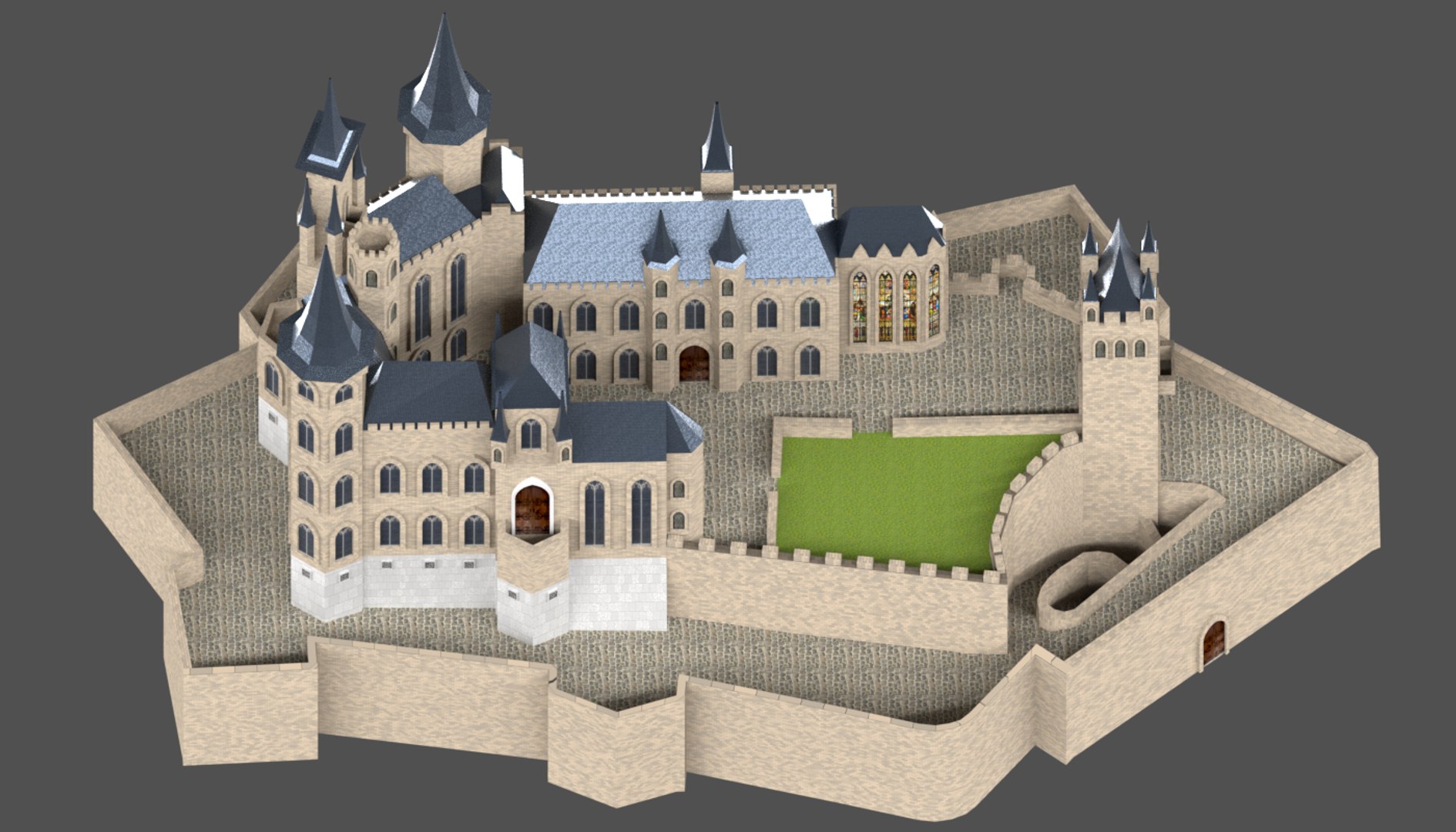 3D Castles Model - TurboSquid 1368743
