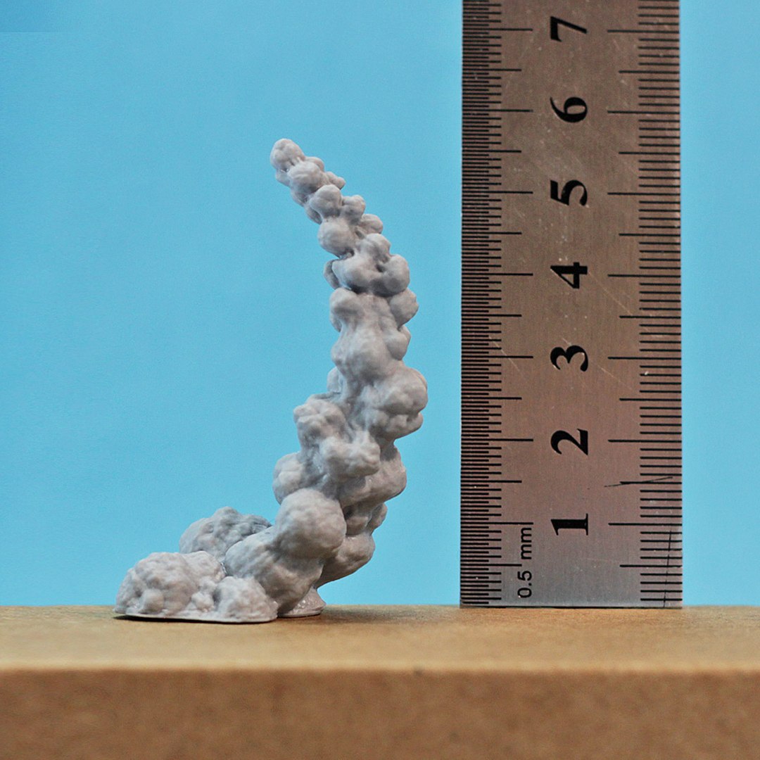 3D Flying Stem Rocket Smoke Model - TurboSquid 1473361