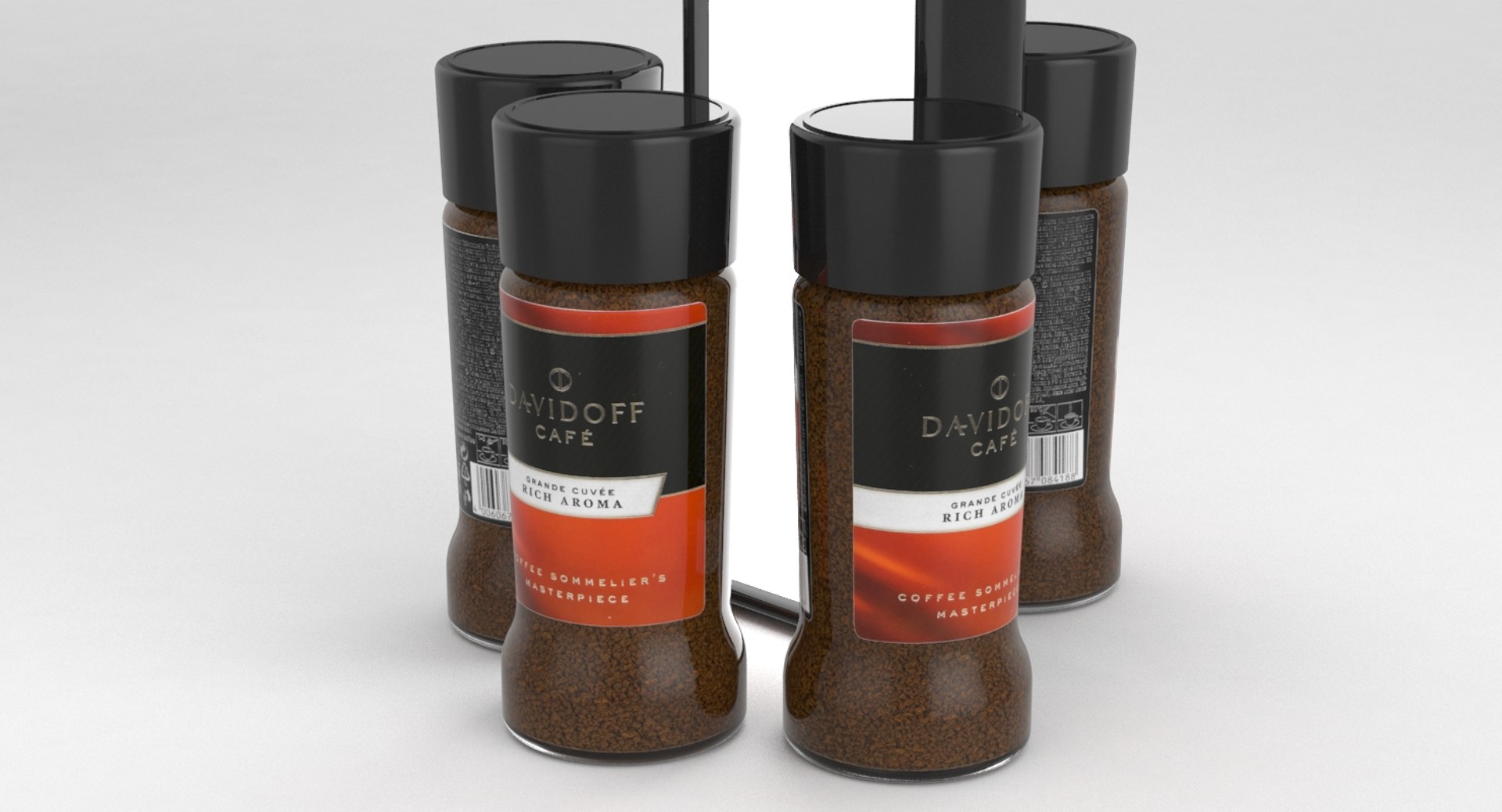 Davidoff Coffe 3D Model - TurboSquid 1235364