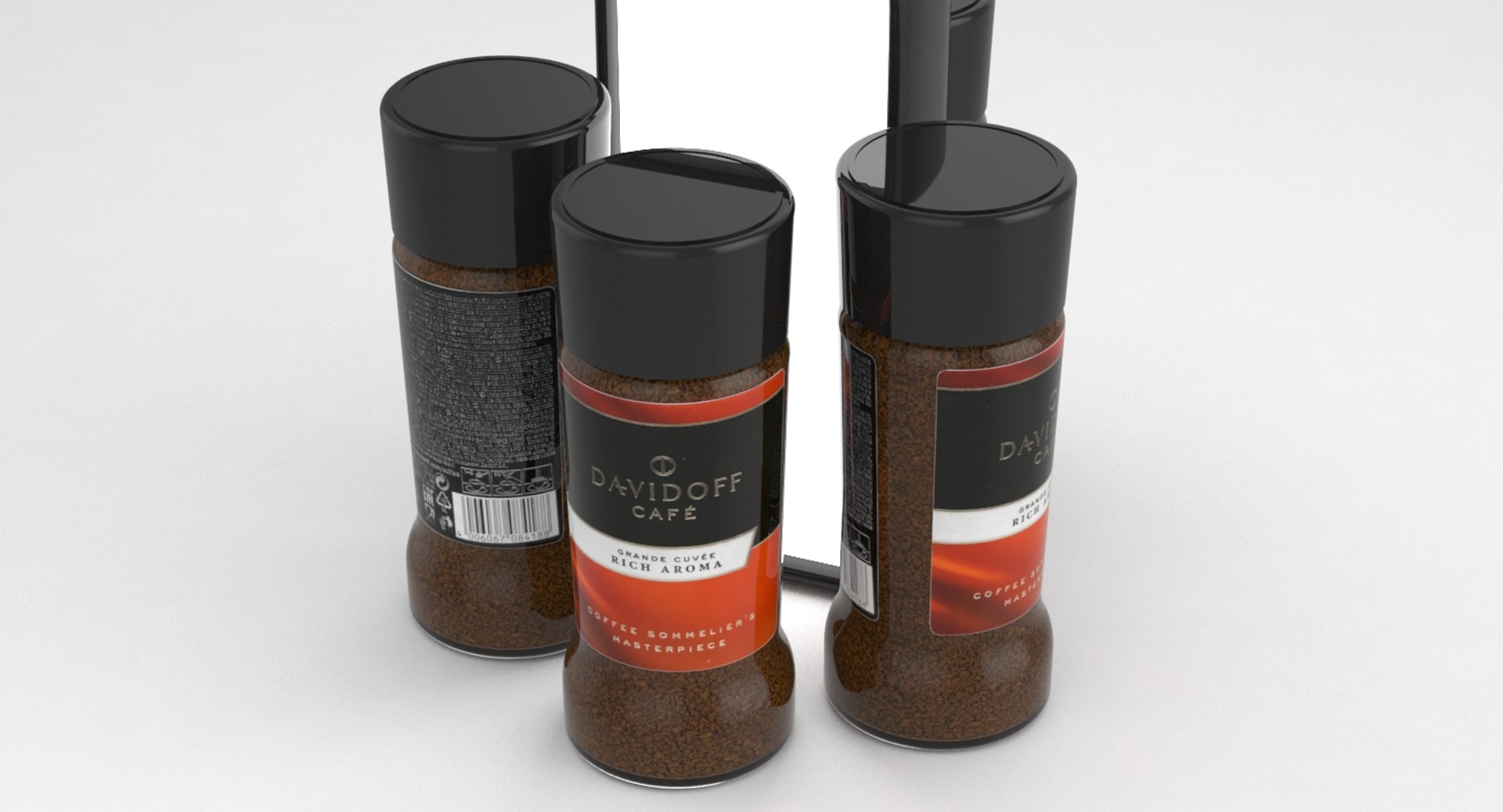 Davidoff Coffe 3D Model - TurboSquid 1235364