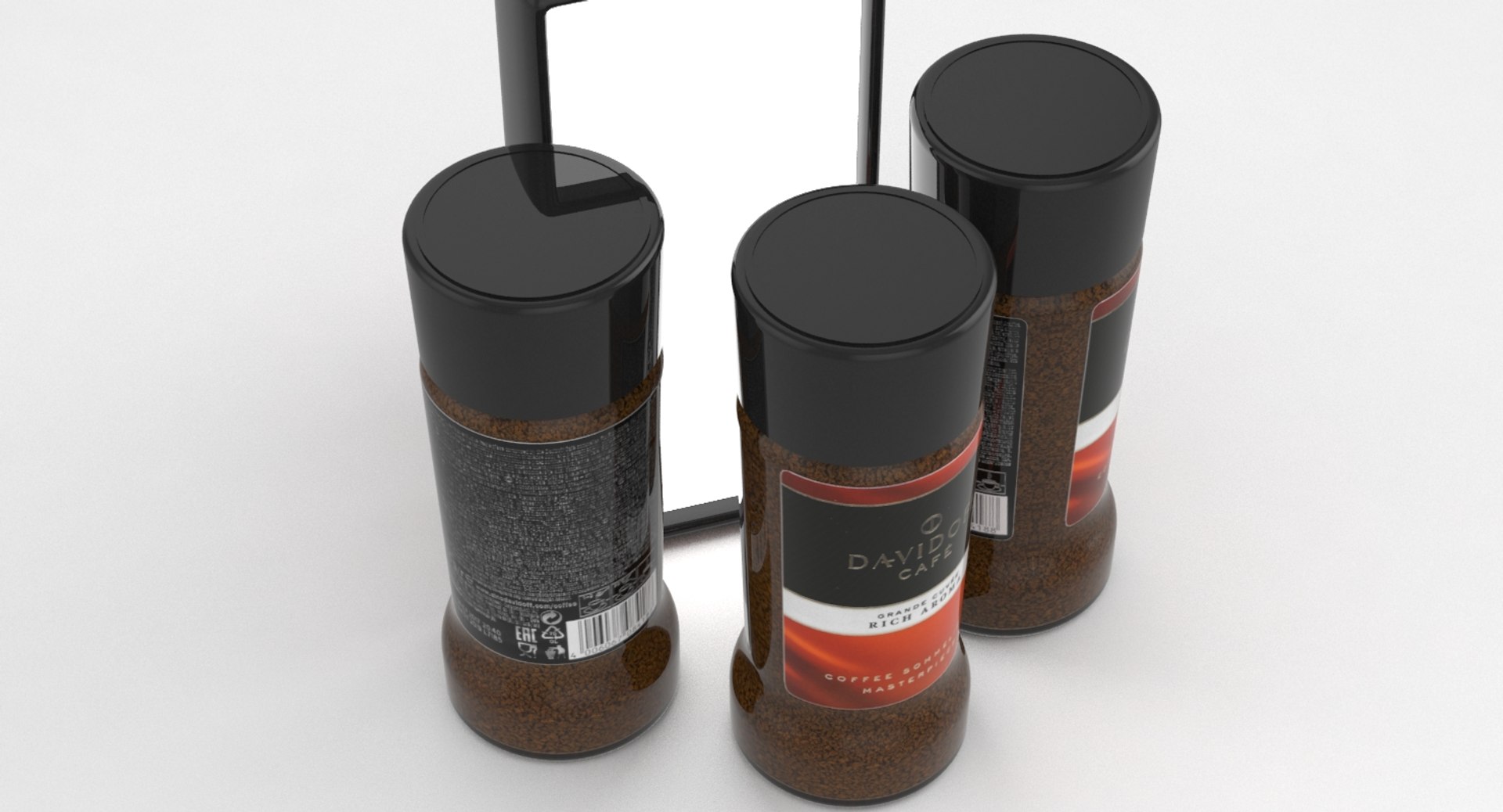 Davidoff Coffe 3D Model - TurboSquid 1235364