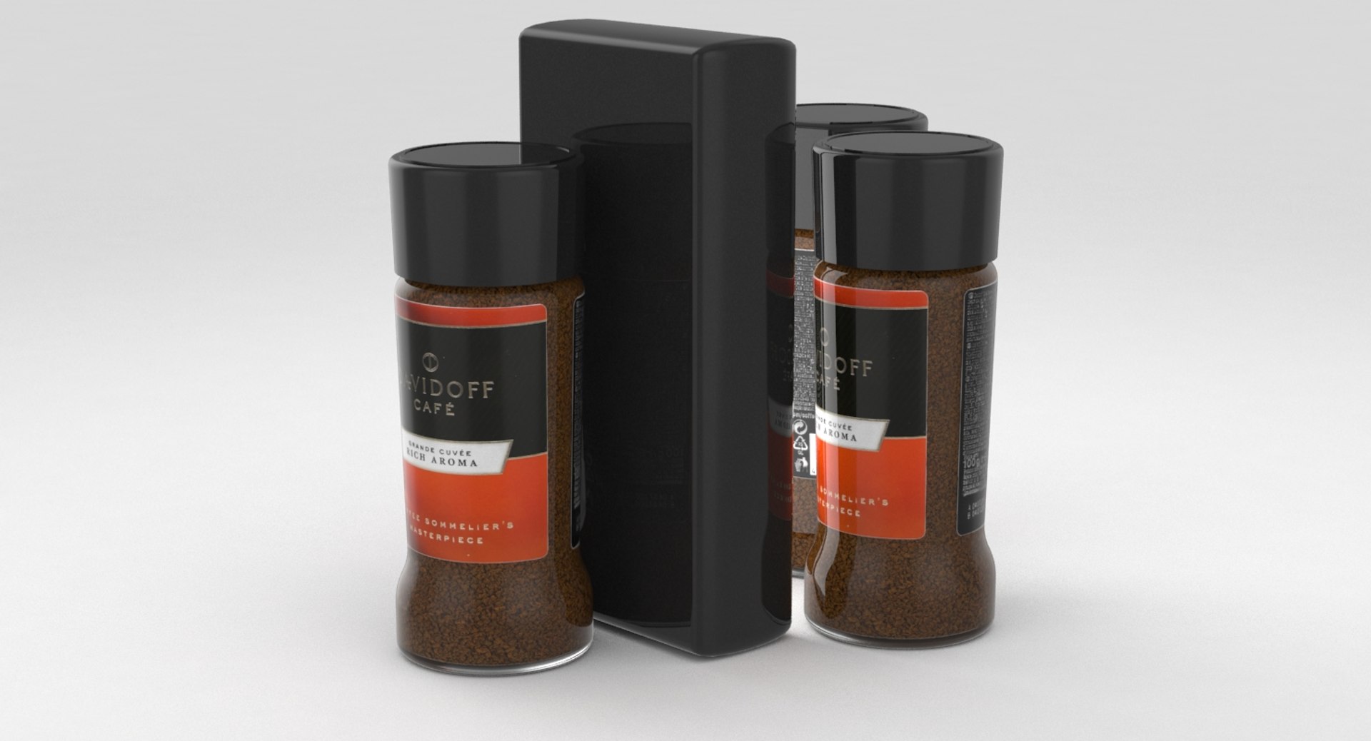 Davidoff Coffe 3D Model - TurboSquid 1235364