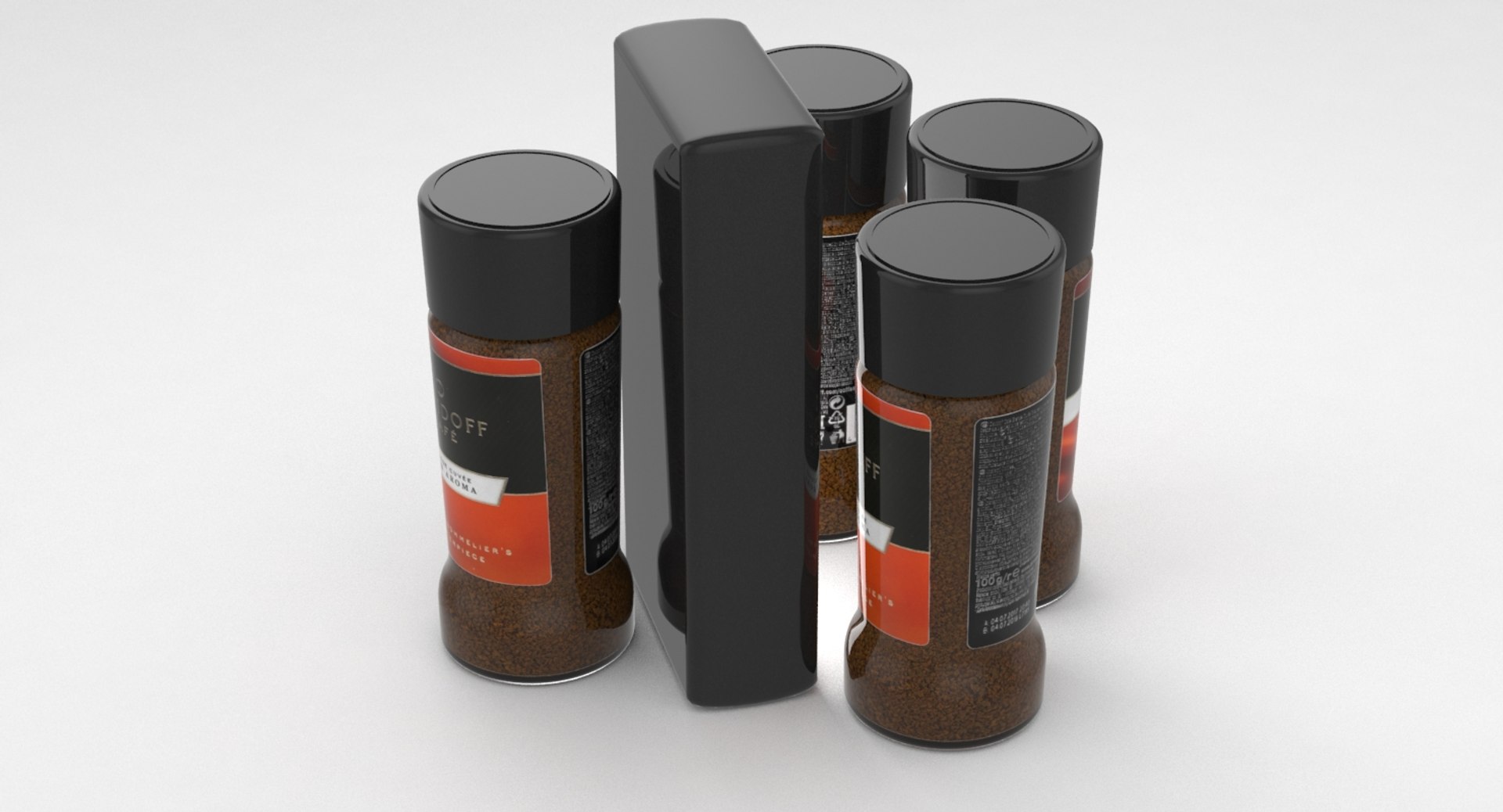 Davidoff Coffe 3D Model - TurboSquid 1235364