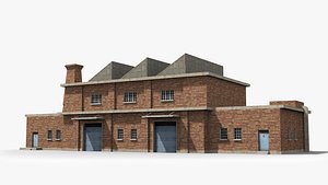 3D ready warehouse factory model - TurboSquid 1546726