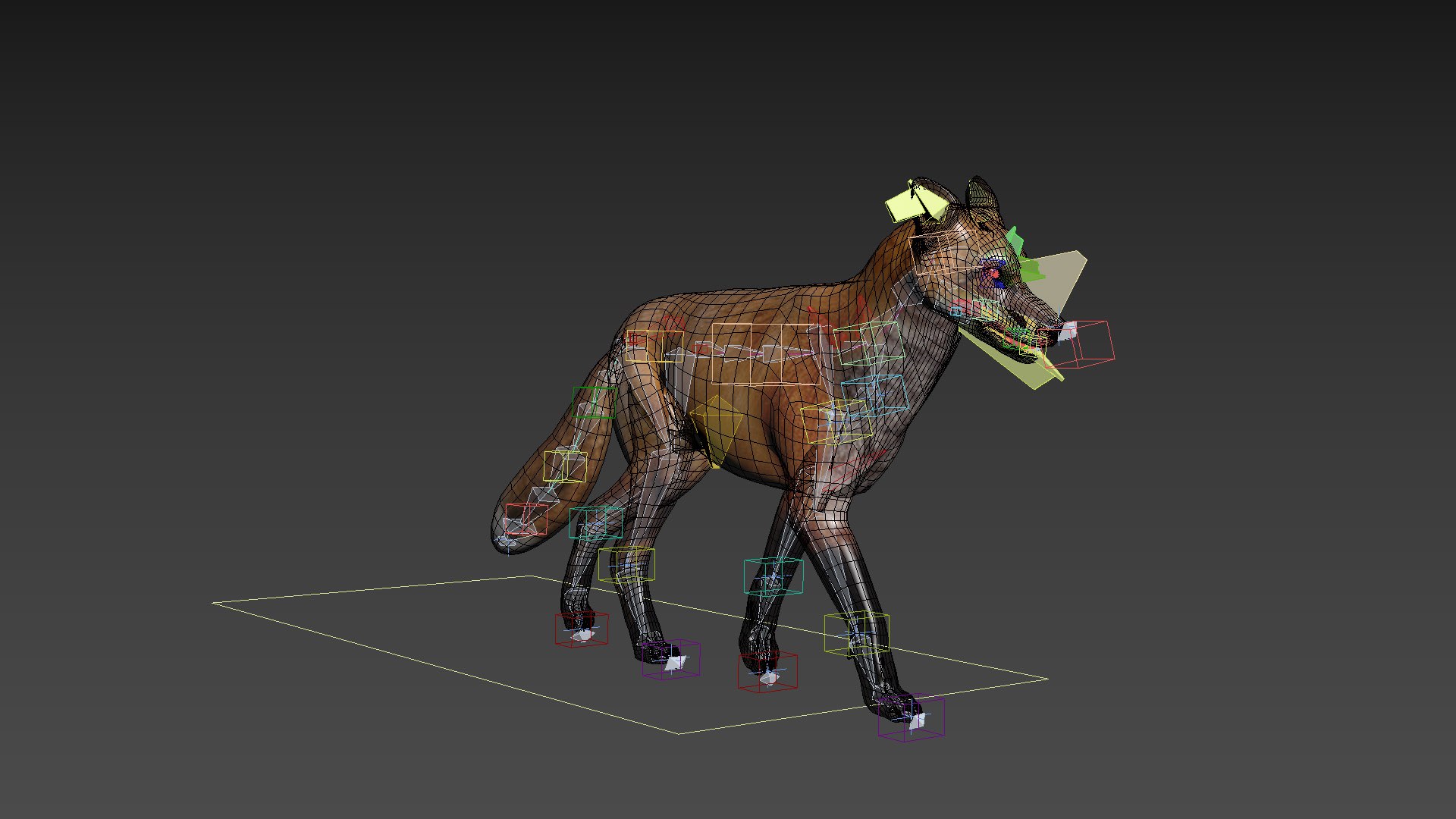 My Fox - 3d Animated Fox Model 3D Model - TurboSquid 2037771