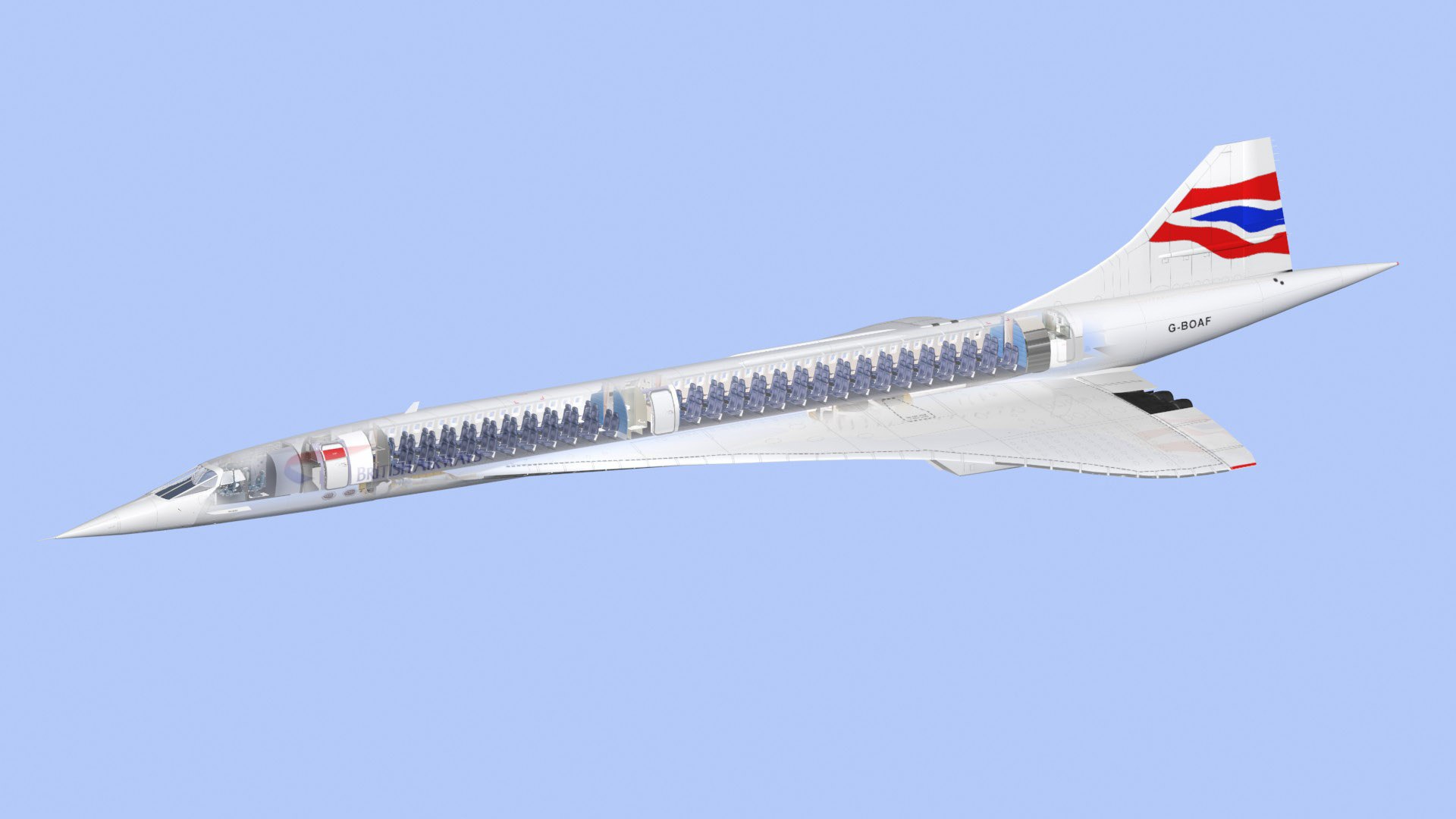 Concorde Complete 3D Model - TurboSquid 1285204