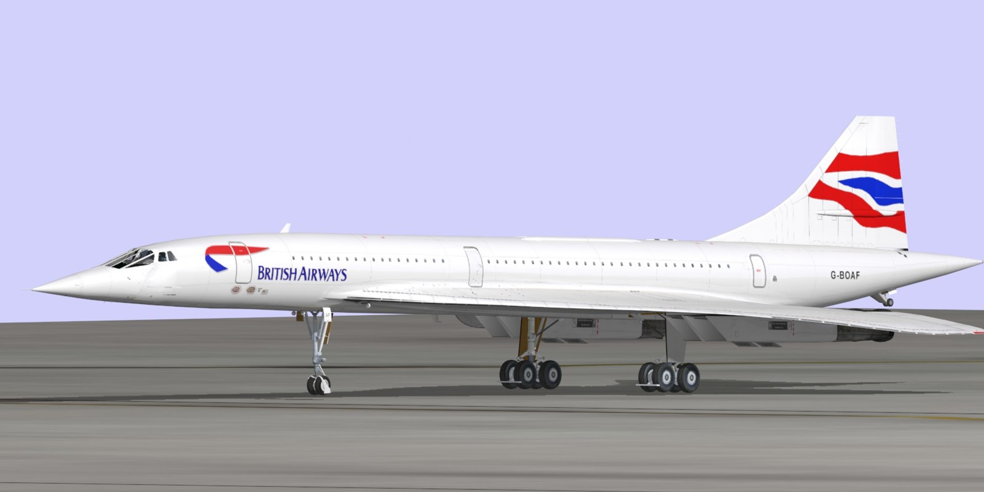 Concorde Complete 3D Model - TurboSquid 1285204