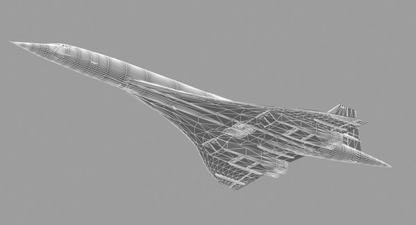 modelo 3d Concorde completo - TurboSquid 1285204