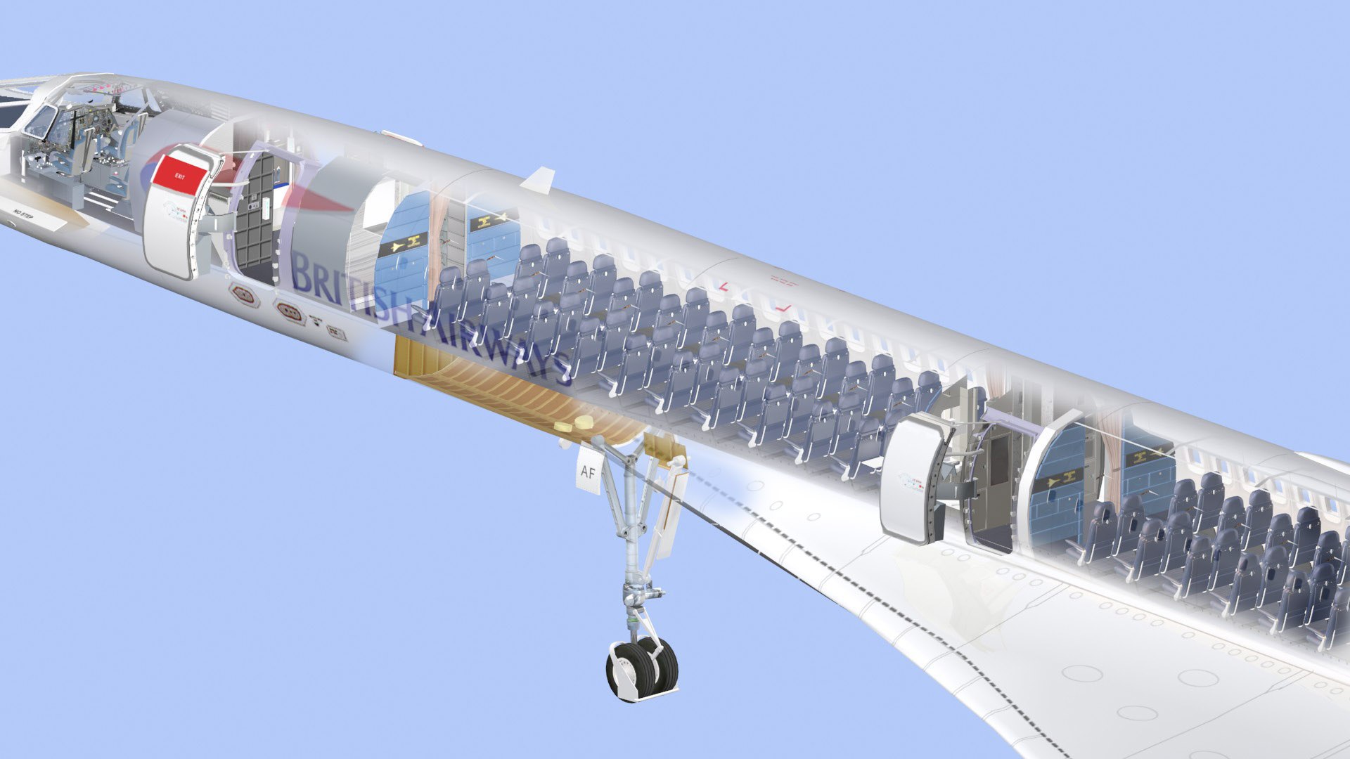 Concorde Complete 3D Model - TurboSquid 1285204