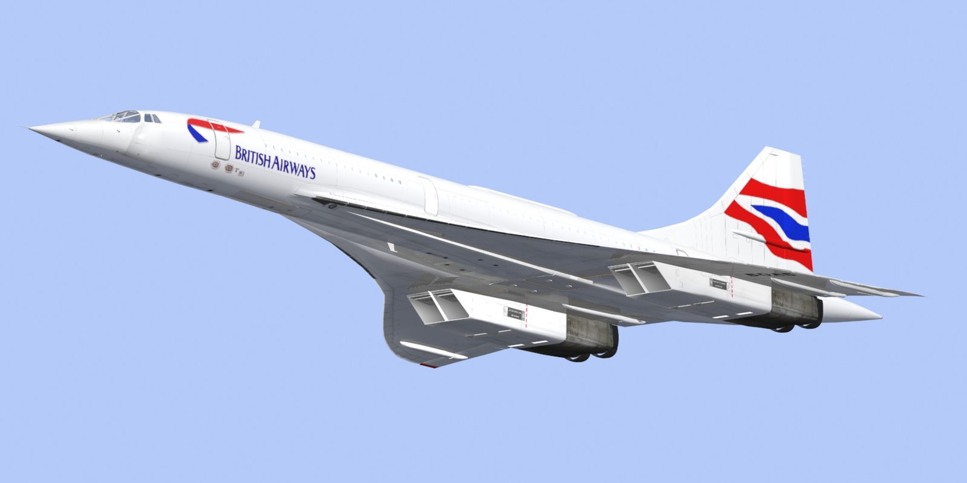 Concorde Complete 3D Model - TurboSquid 1285204