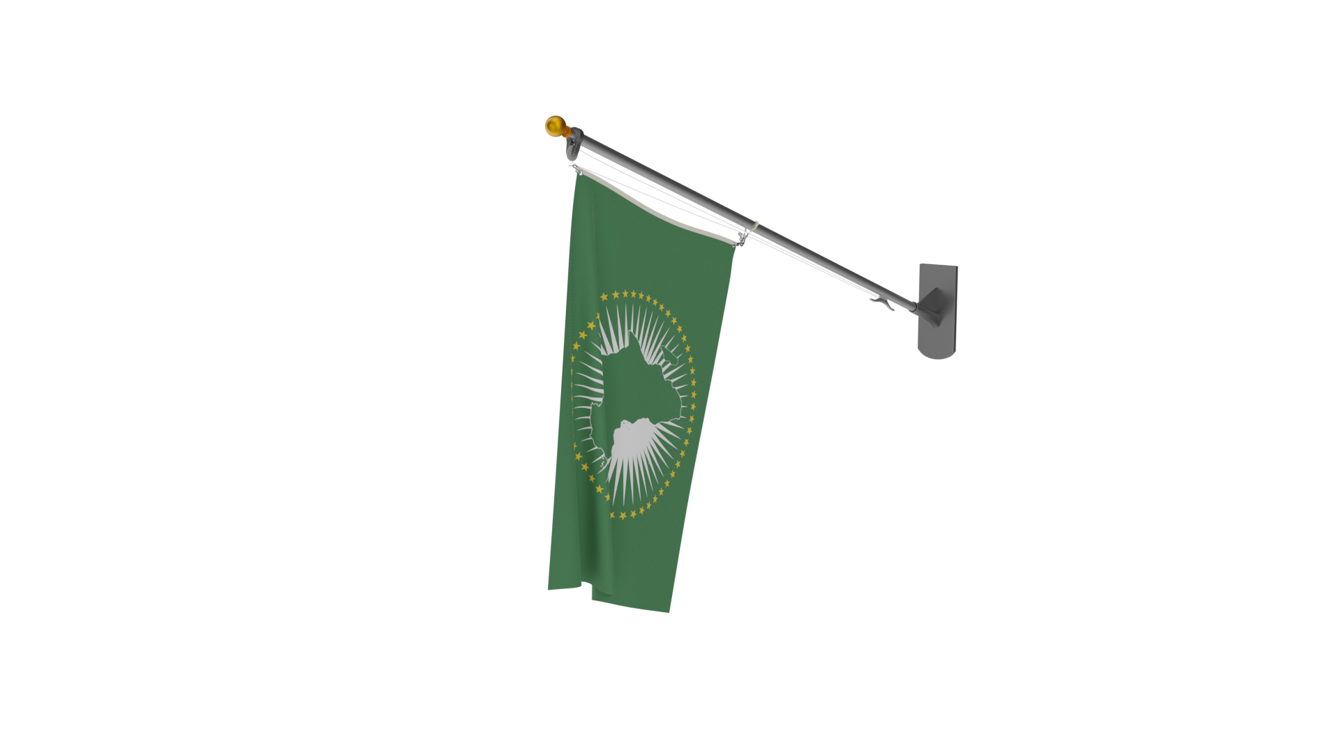 Flags Of African Union 3D - TurboSquid 2232977