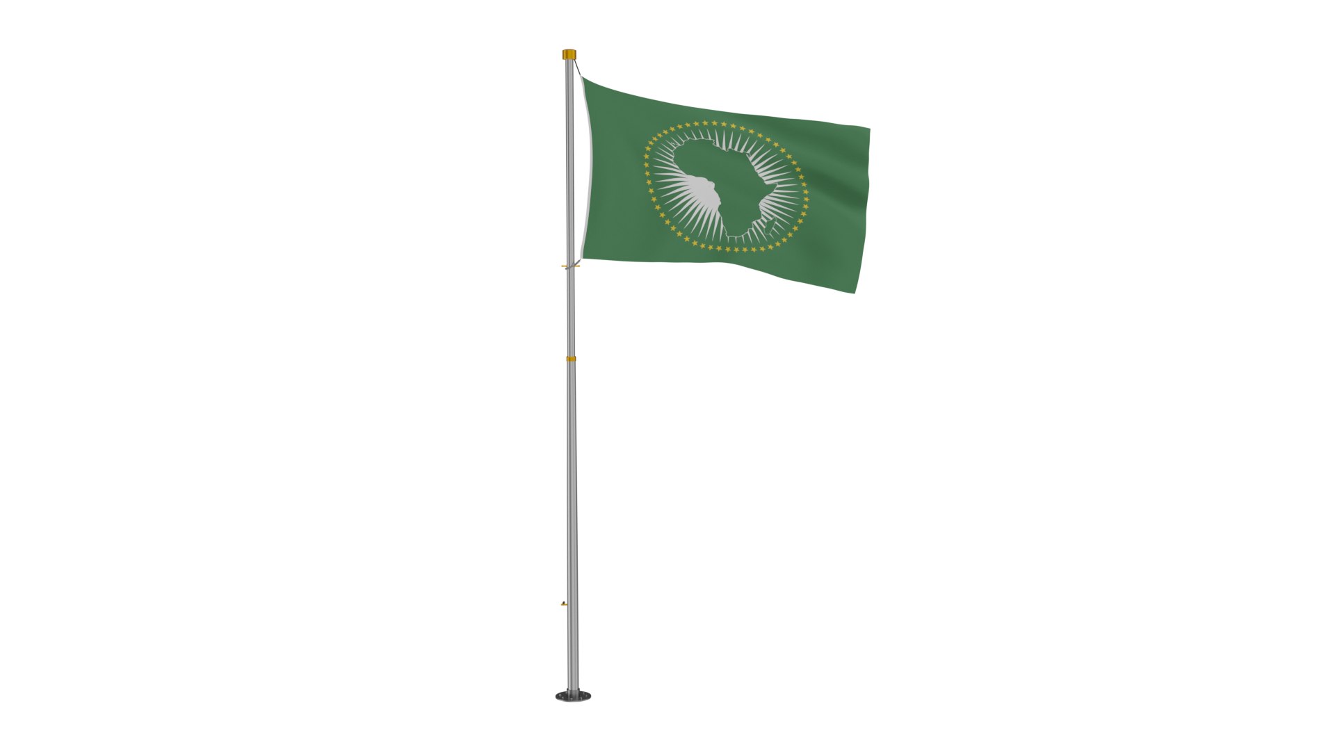 Flags Of African Union 3D - TurboSquid 2232977