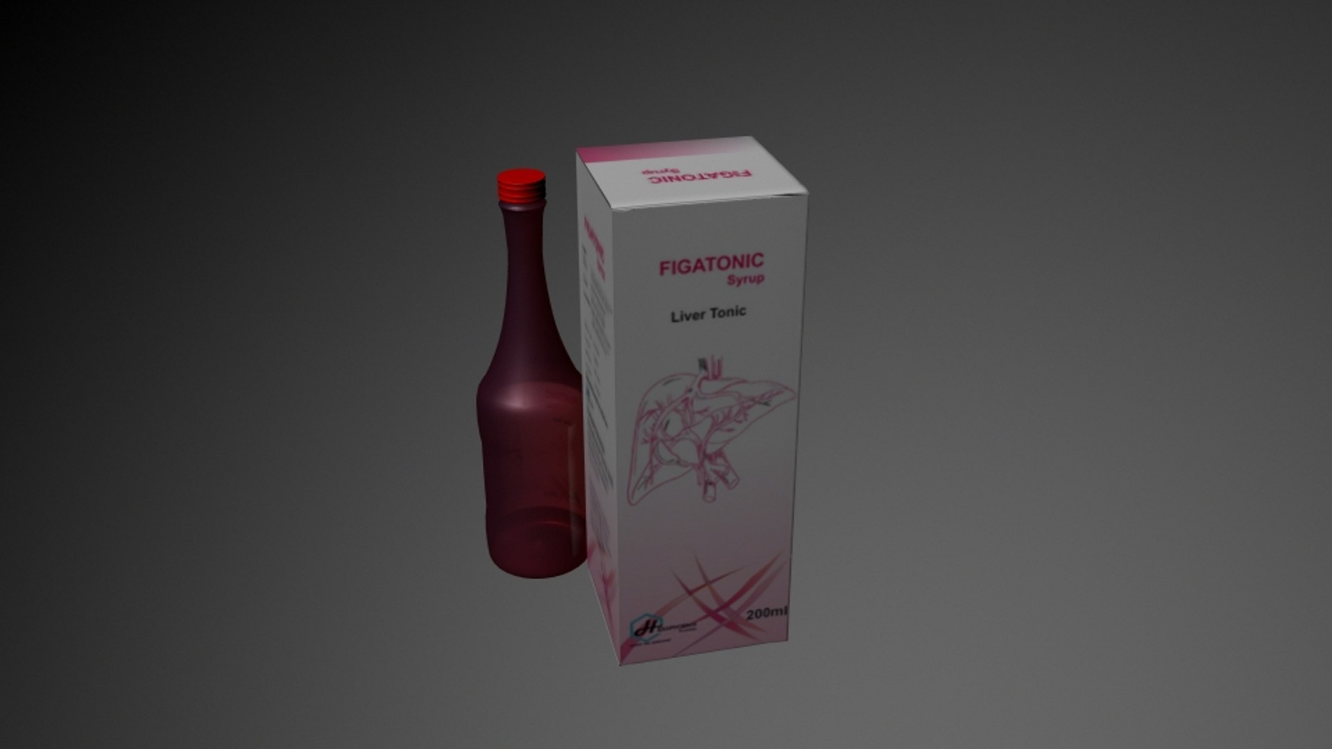 Syrup 3d Model