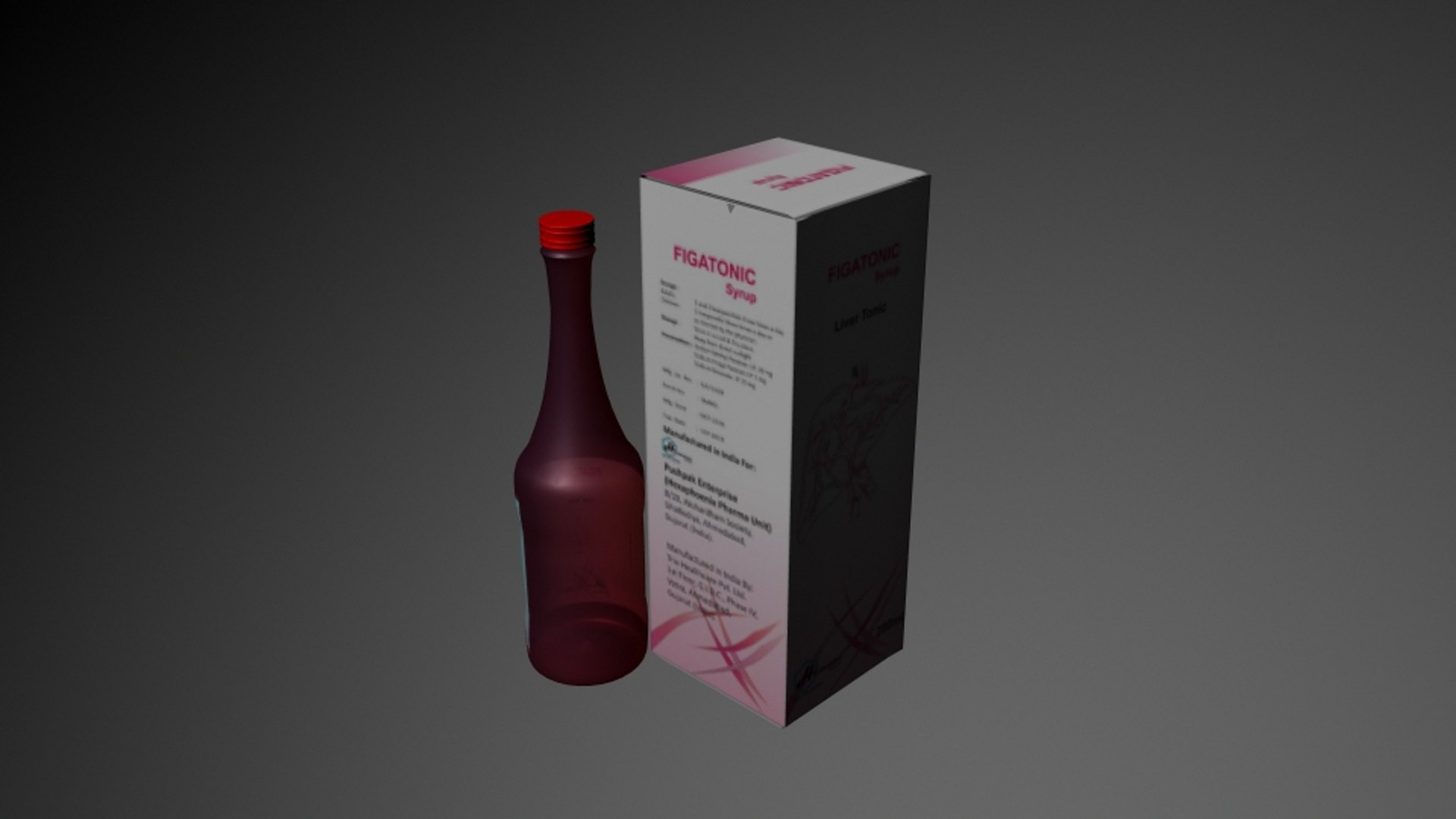 Syrup 3d Model