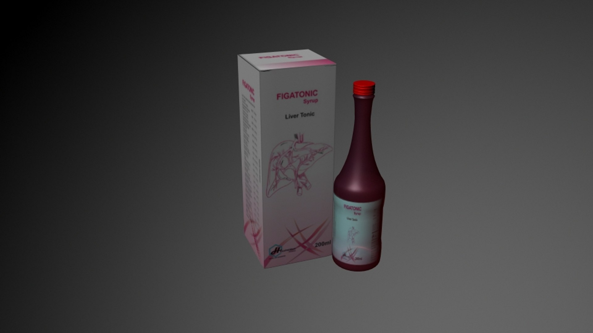 Syrup 3d Model