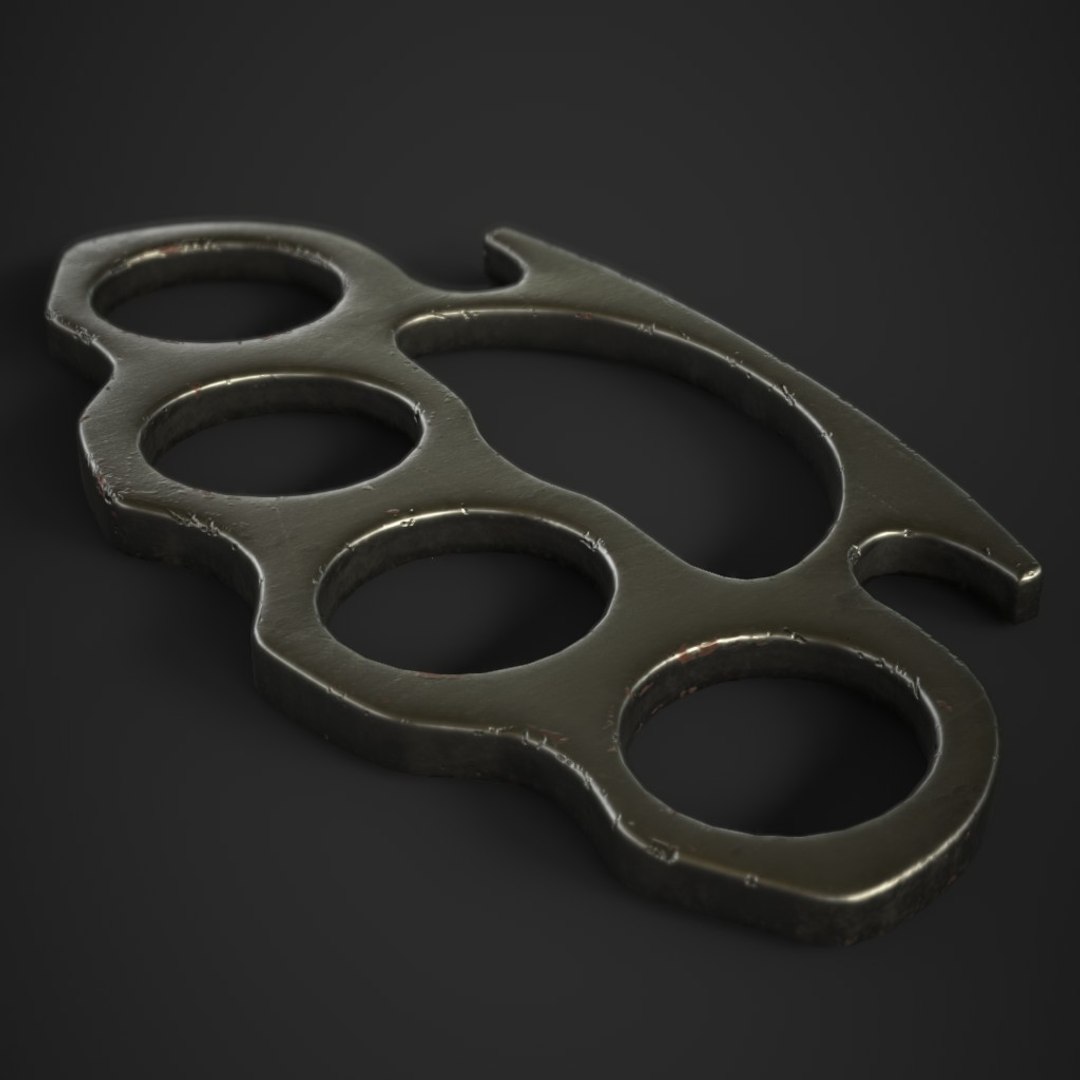 3D Pack 3 Brass Knuckles - TurboSquid 1291321