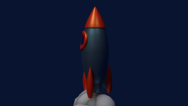 Fantasy rocket 3D model - TurboSquid 1396109
