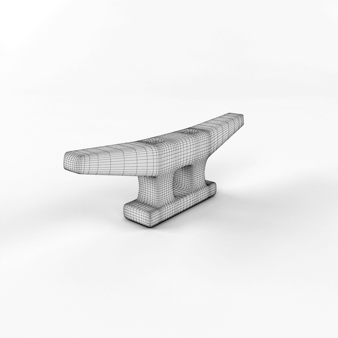 3d Model Dock Cleat