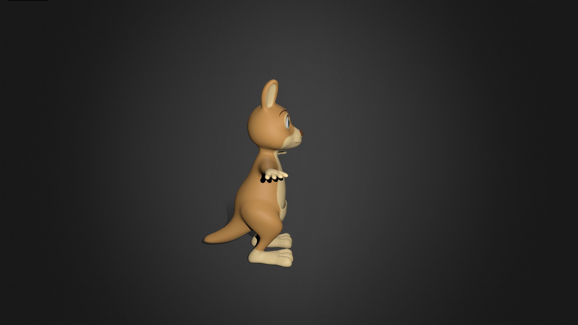 Asset - Cartoons - Animal Kangaroo Mother Rigged 3D Model - TurboSquid 2183761