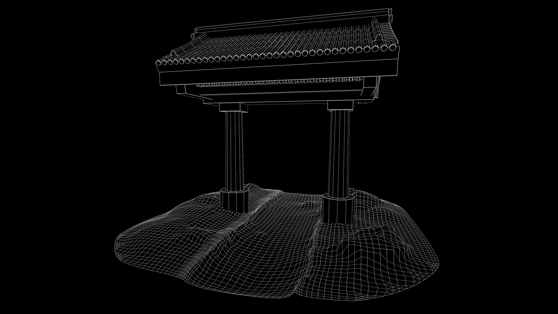 Tori Gate 3D Model - TurboSquid 1838002