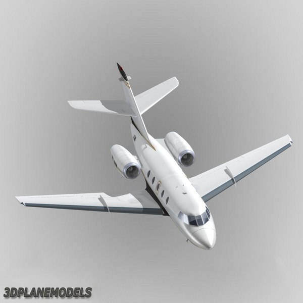 dassault falcon 20 200 3d max