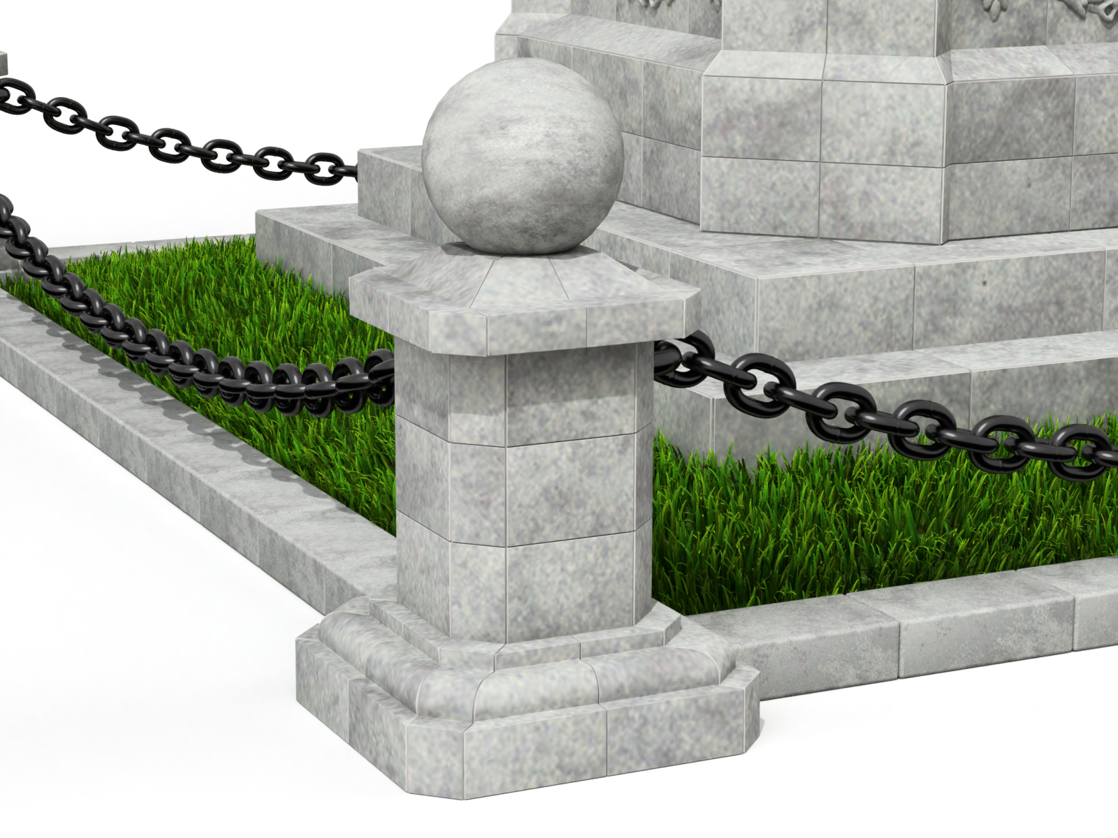 3D Monument Stand model - TurboSquid 1760589