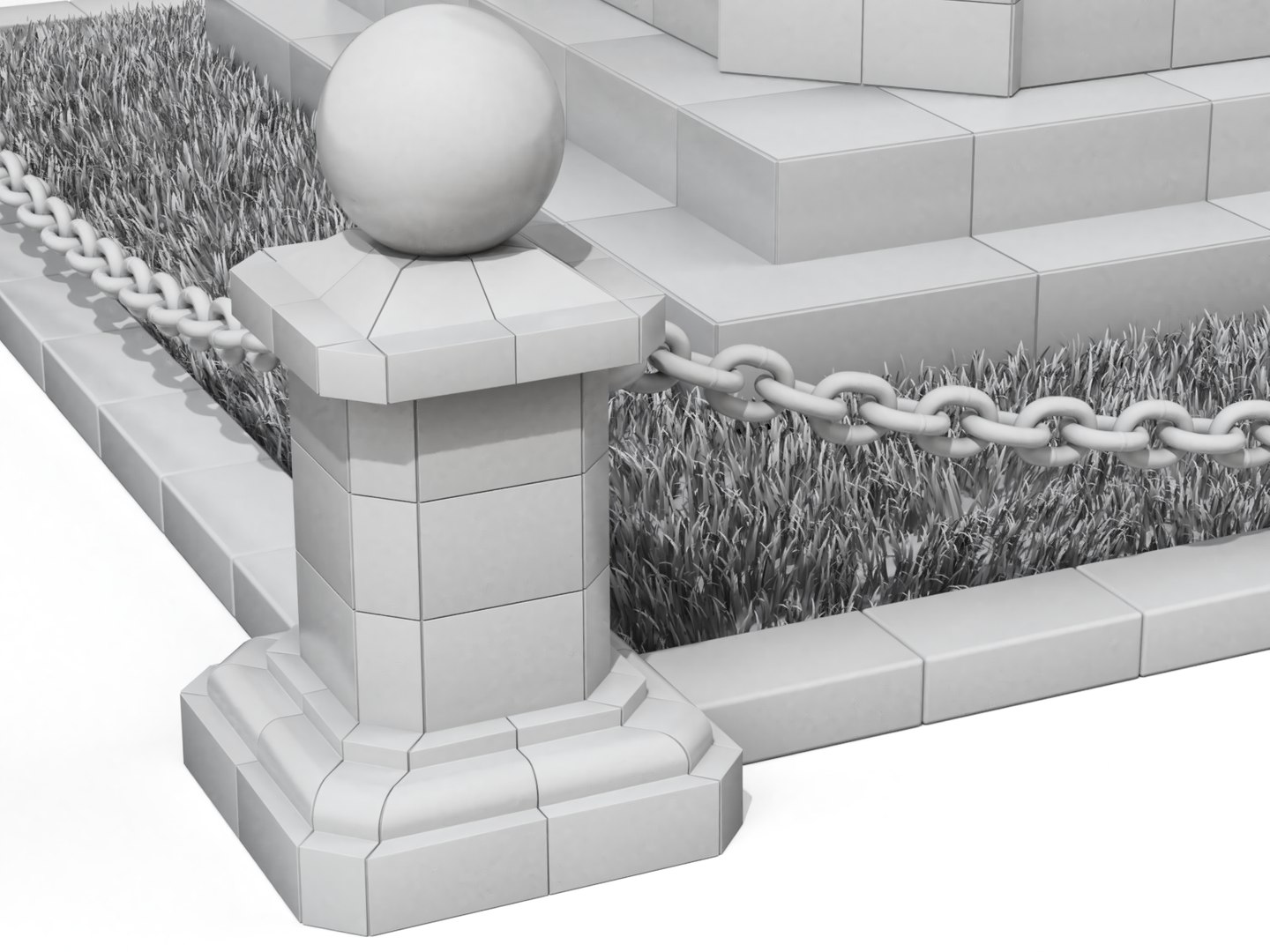 3D Monument Stand Model - TurboSquid 1760589