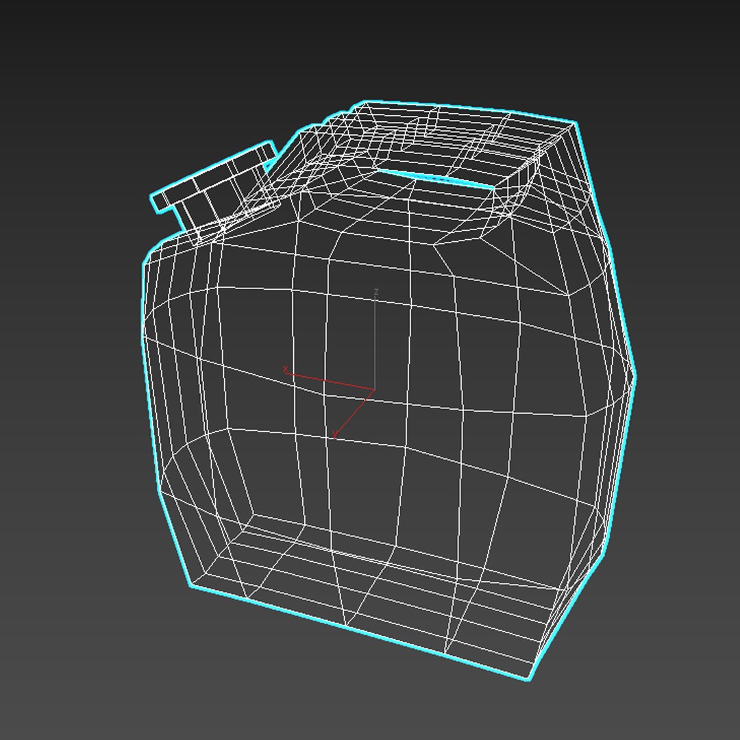 Low Poly Fuel Jerry Can 3D Model - TurboSquid 1901701
