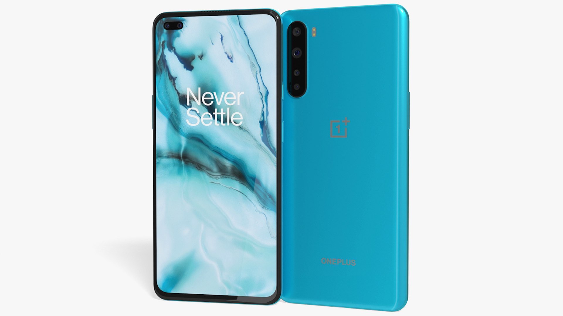 Realistic oneplus nord blue 3D model - TurboSquid 1618057