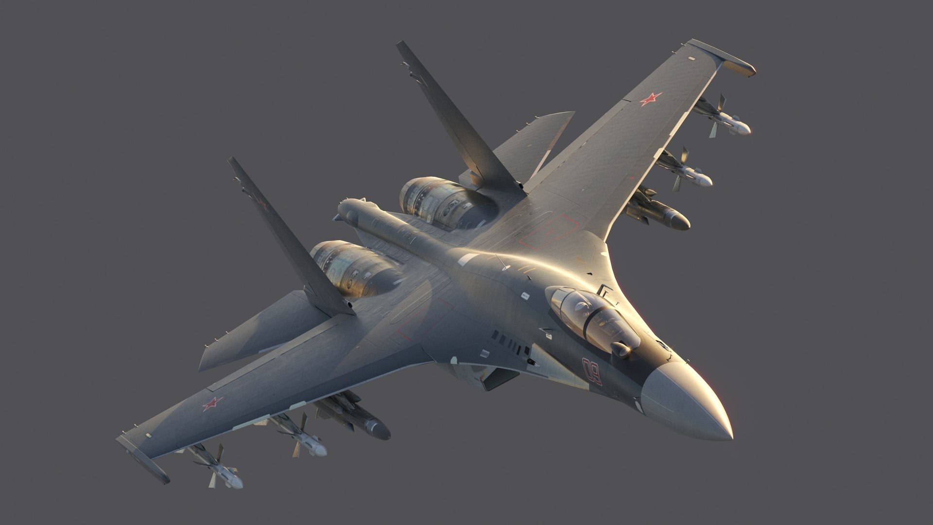 Su-35 Russian Air-defense Fighter Flanker-E 3D - TurboSquid 1862689