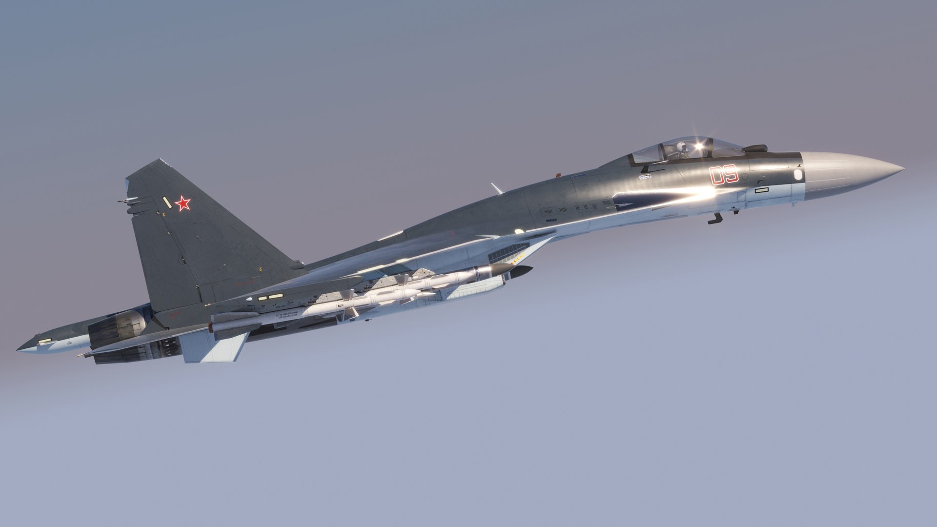 Su-35 Russian Air-defense Fighter Flanker-E 3D - TurboSquid 1862689