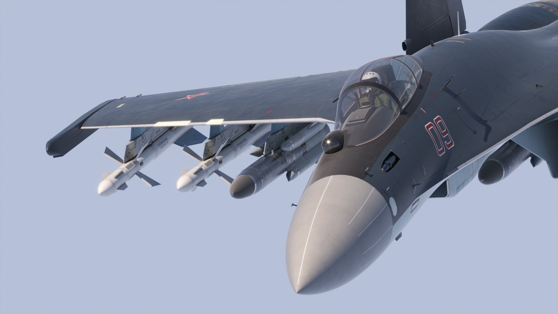Su-35 Russian Air-defense Fighter Flanker-E 3D - TurboSquid 1862689
