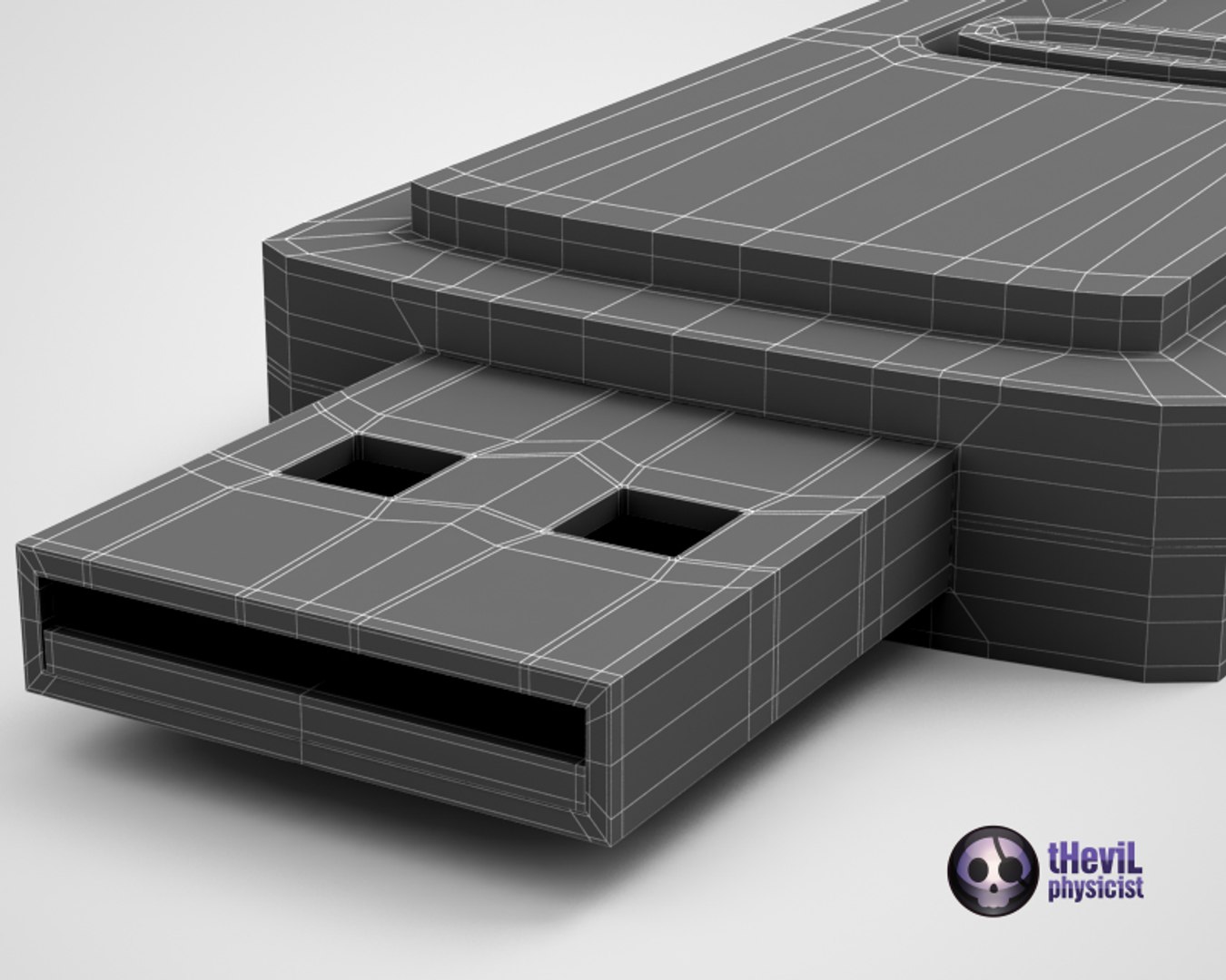 3d Computer Usb Model