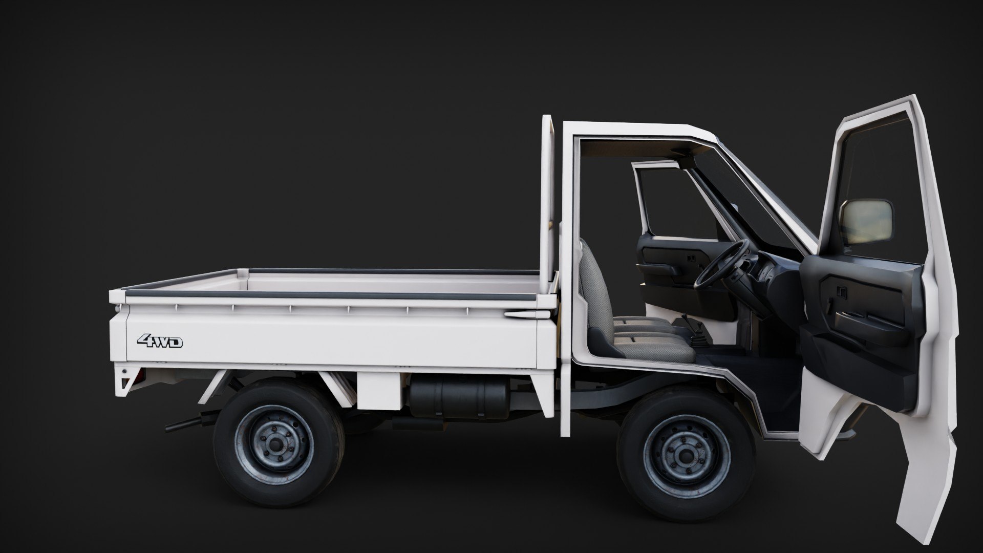 Dihatsu Hijet Kei Truck Model - TurboSquid 2087804