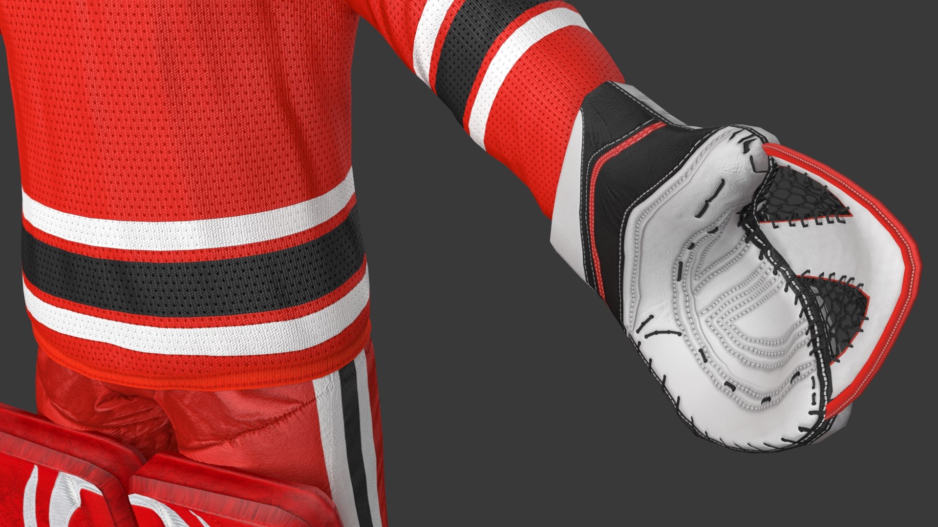 Hockey Goalie 3D Model - TurboSquid 1817196