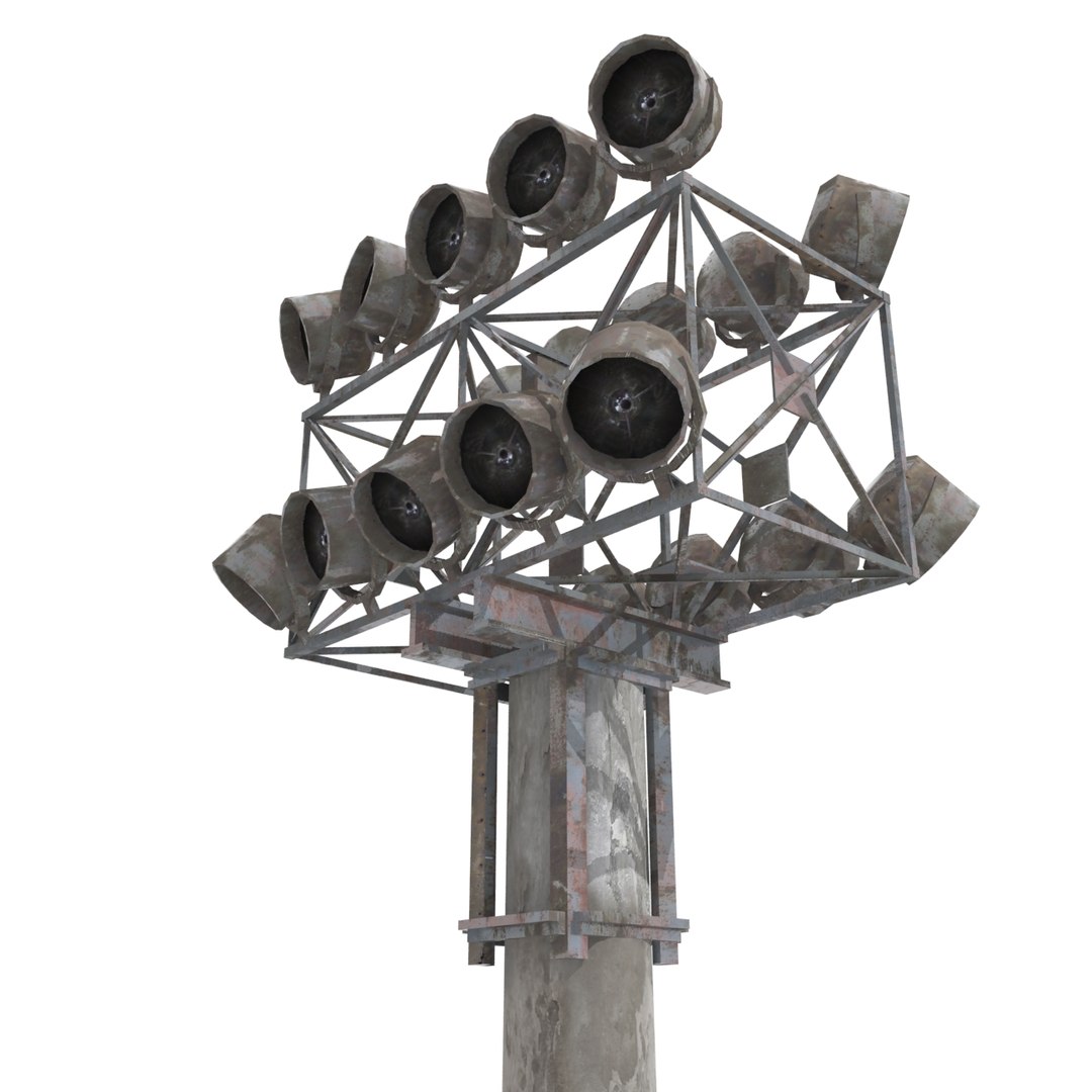 3d Model Lighting Tower