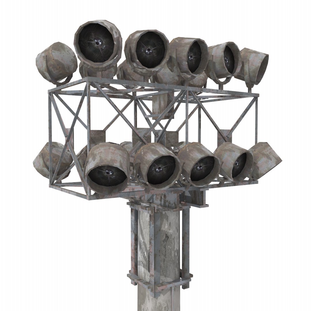 3d Model Lighting Tower
