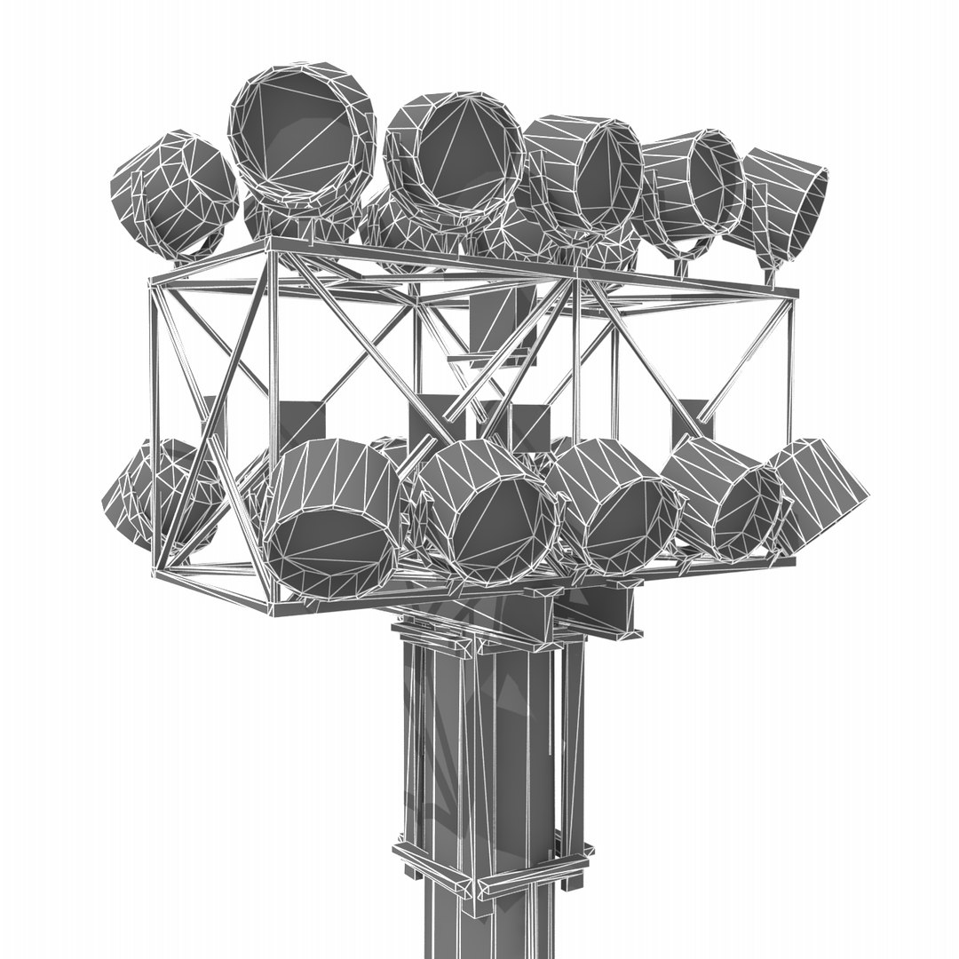 3d Model Lighting Tower