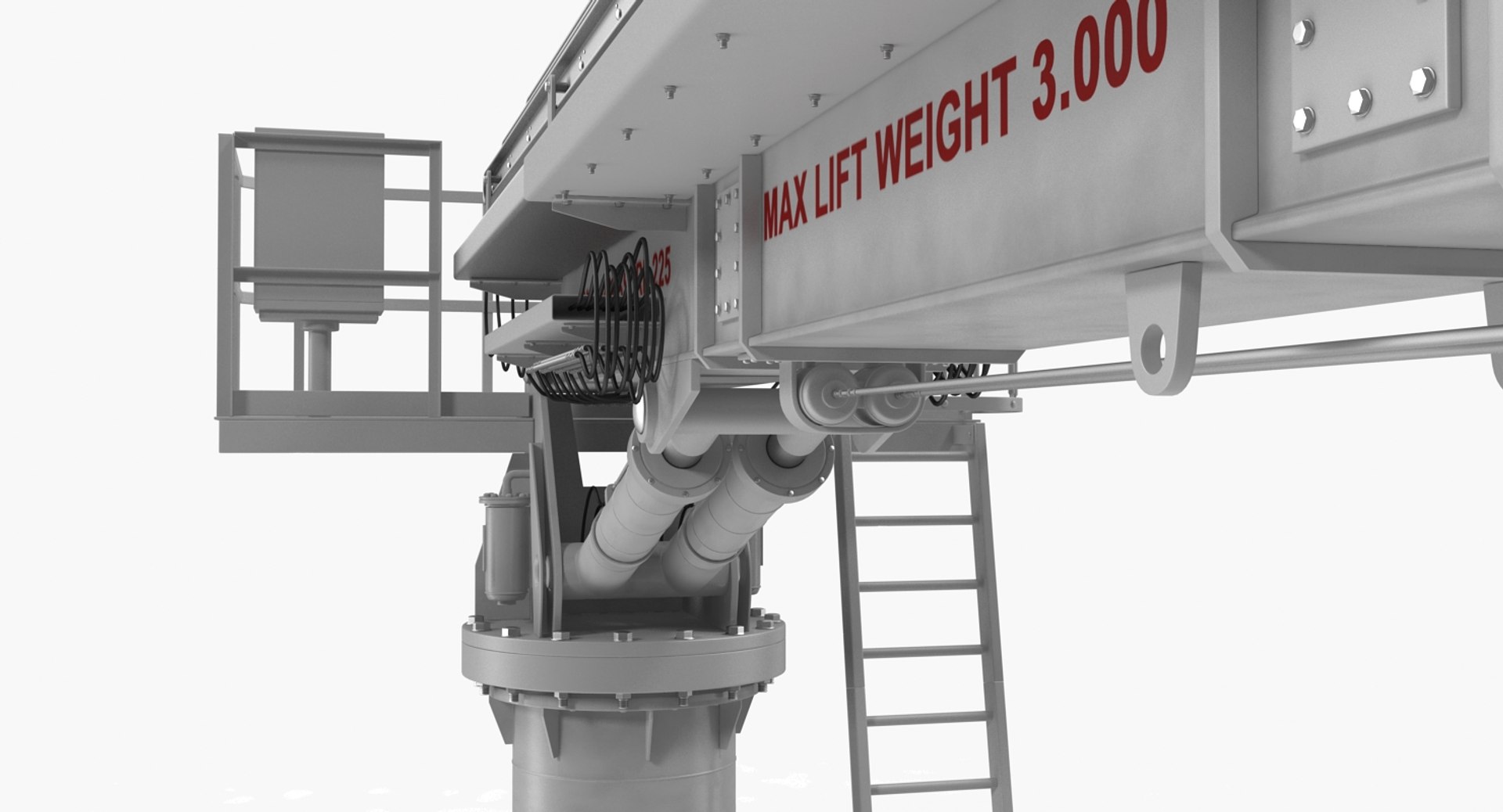 Hydraulic Ladder Lift Rigged 3D Model - TurboSquid 1297564